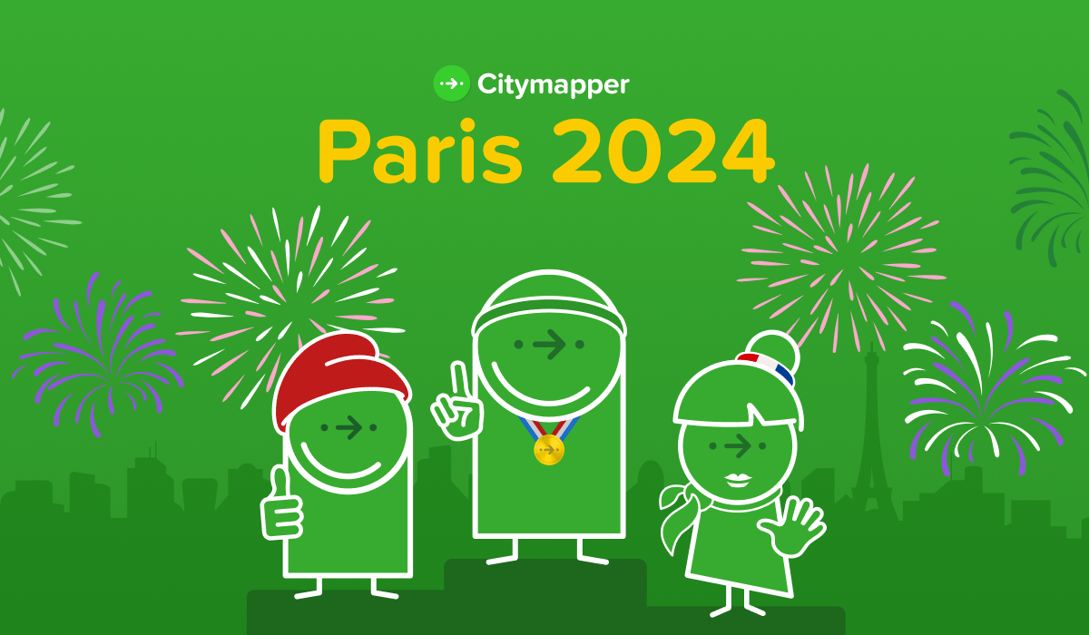 Citymapper for Paris 2024